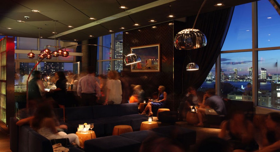 Jimmy Soho – A Classic NYC Bar, 18 Stories Up | New York Design Agenda